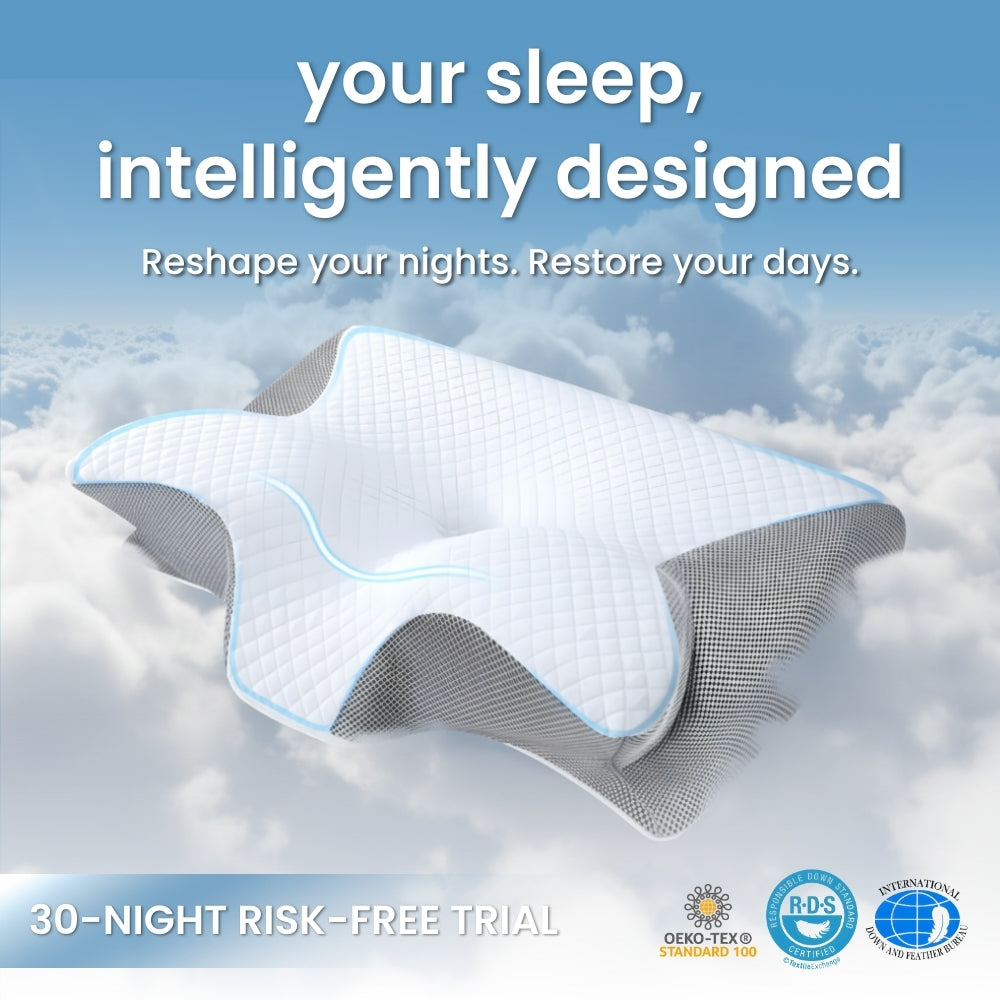 Contour Relief Pillow – Shaped Sleep